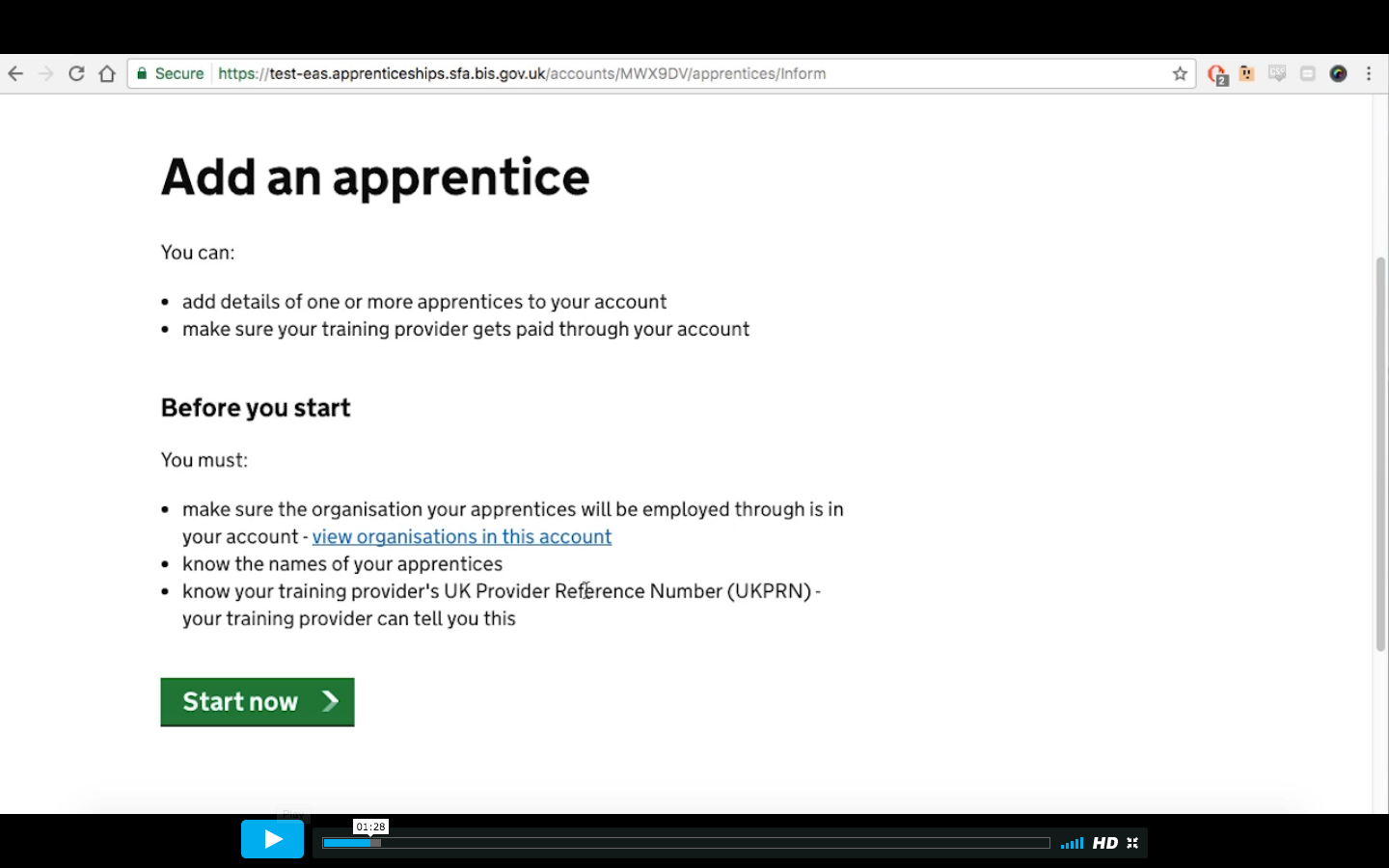 Preview: how to add apprentices and set up payments – ESFA Digital